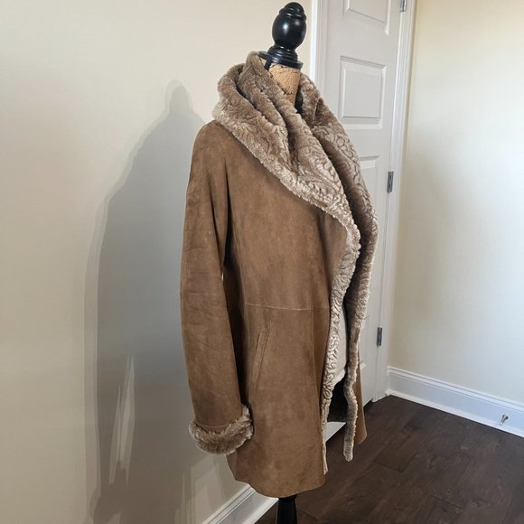 Blue Duck | Jackets & Coats | Shearling Jacket Blue Duck Made In Usa ...